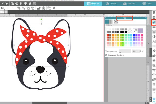 Change Color of SVG and Silhouette Designs in Silhouette Studio ...