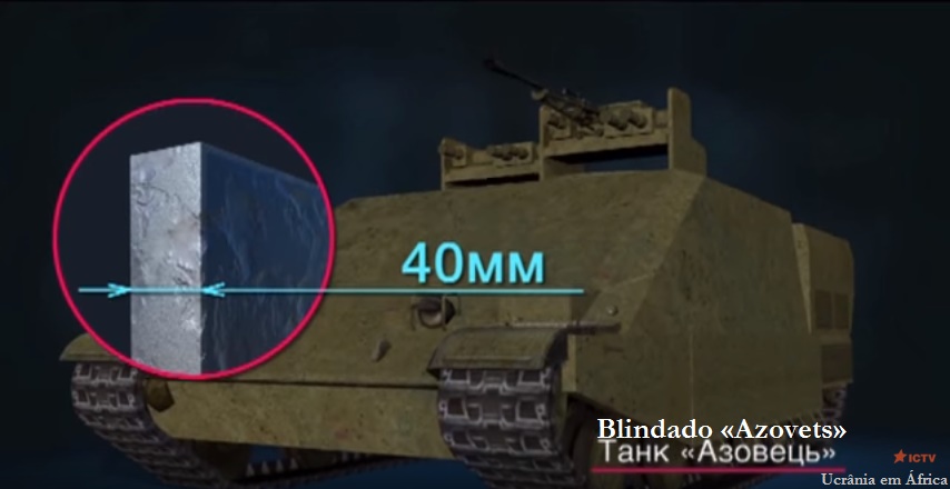 Ucrânia em África: O blindado popular ucraniano “Azovets”