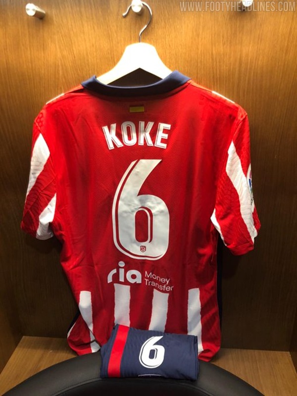 Classy: Atletico Madrid 20-21 Home Kit Debuted - Footy Headlines