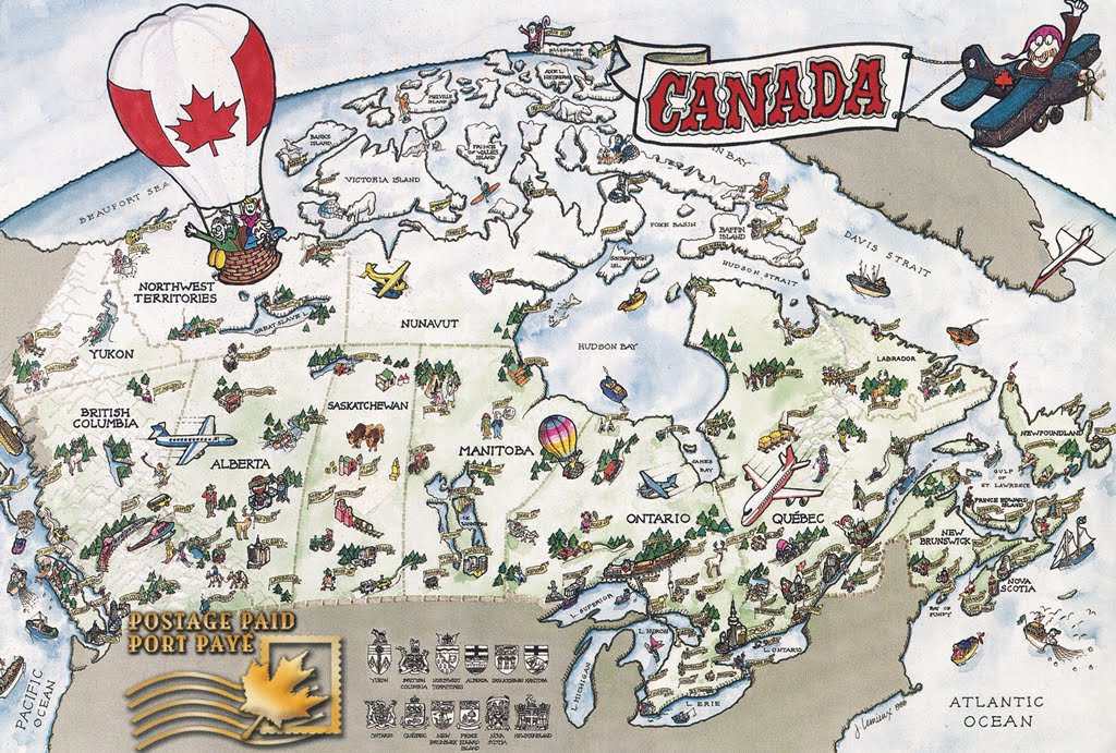 World on Postcards: Canada / Kanada
