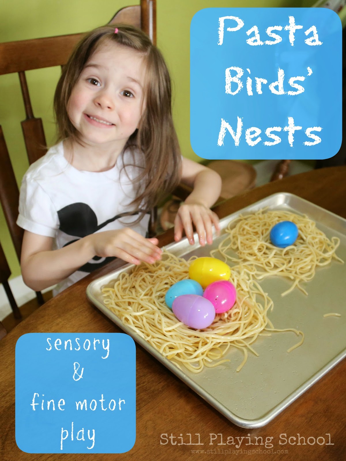 Sensory Nest Building | Still Playing School