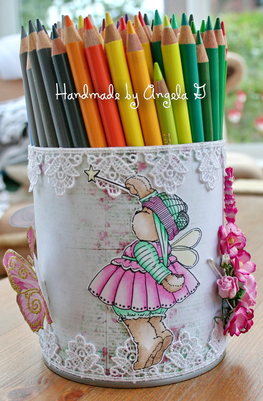 Potterz crafty Paradise: Altered Pen Pot