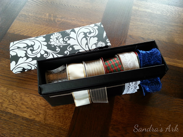 Sandra's Ark: Simple Ribbon Storage Solution - Organising My Home