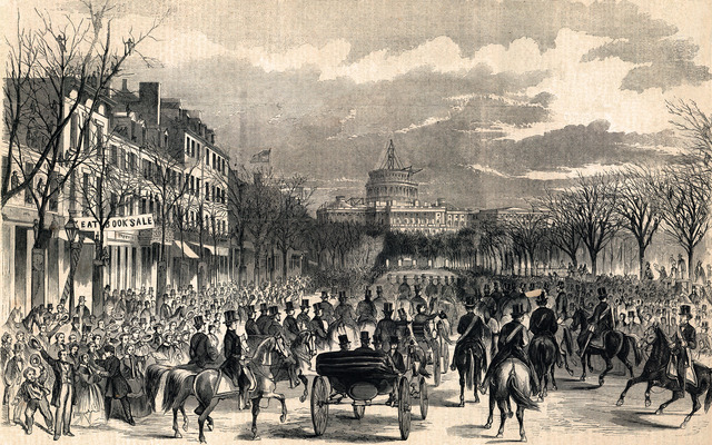 Vintage American Images: Abraham Lincoln's First Inauguration