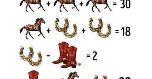 Horse Horseshoe Boot Puzzle | with Answer - Forward Junction Puzzles