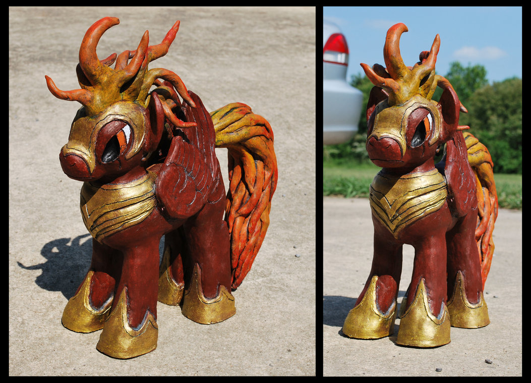 Equestria Daily - MLP Stuff!: War Pony Sculpture