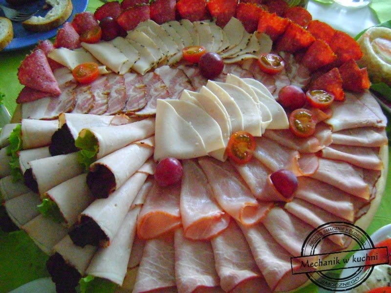 Mechanik w kuchni: Układanie wędlin
