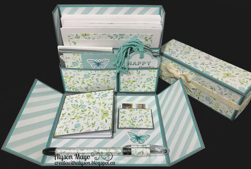 Create with Alyson: Chelsea Gardens Folding Card Box