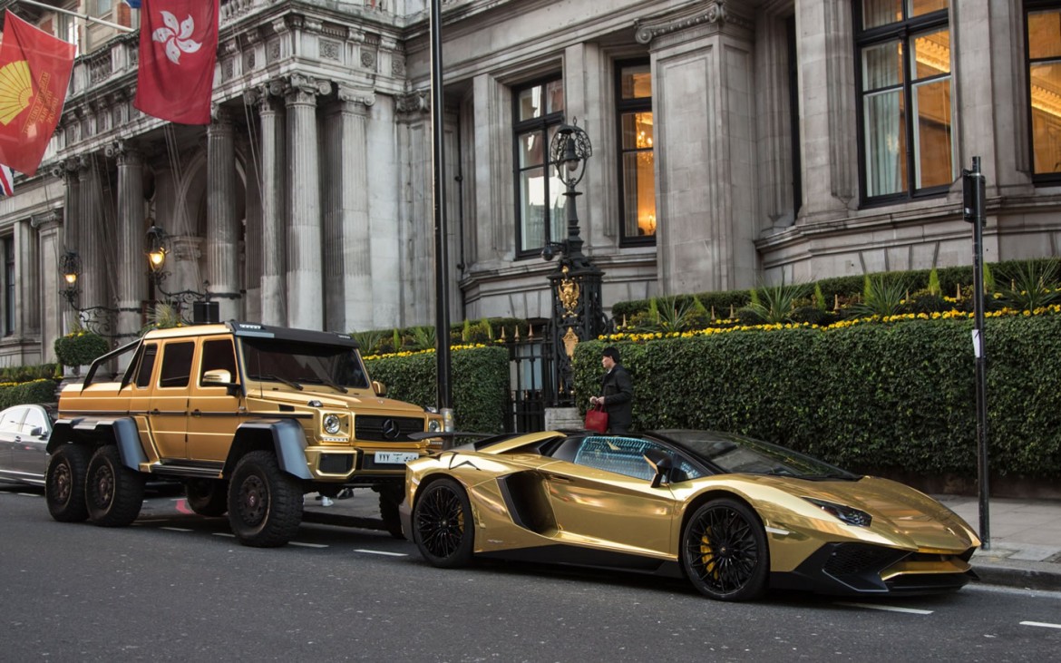 Passion For Luxury : Super-rich Saudi arrives in London with fleet of ...