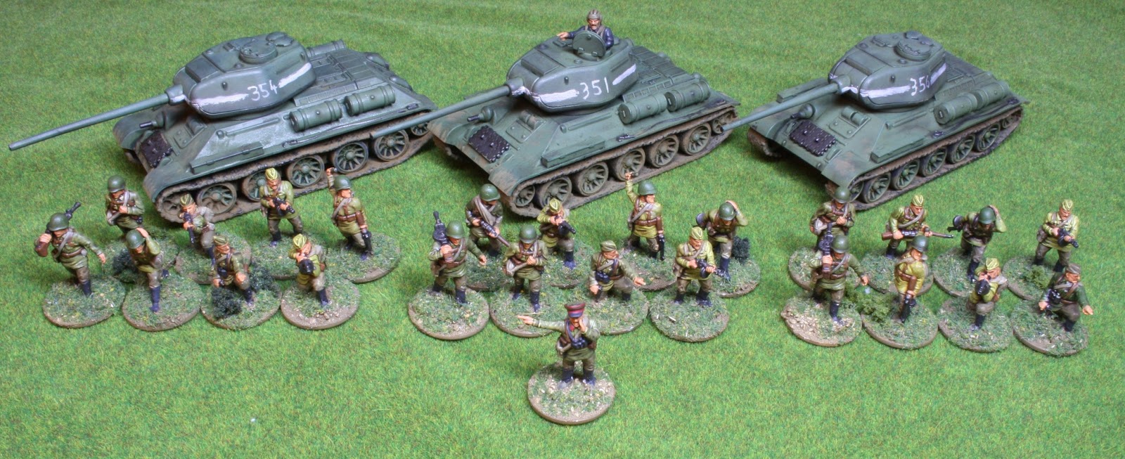 On Wargames and Such: 20mm Soviet tankodesantniki platoon for Chain of ...