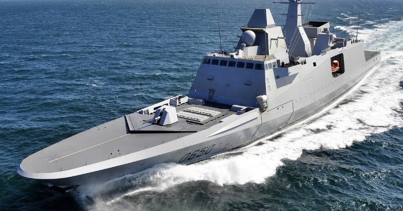 Naval Group lanzó al mar la fragata FREMM DA "Alsacia", la primera con ...