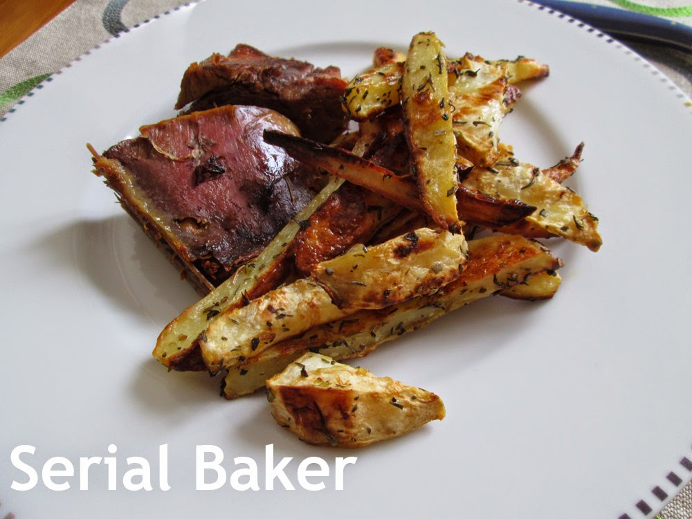 Frites de céleri-rave au four