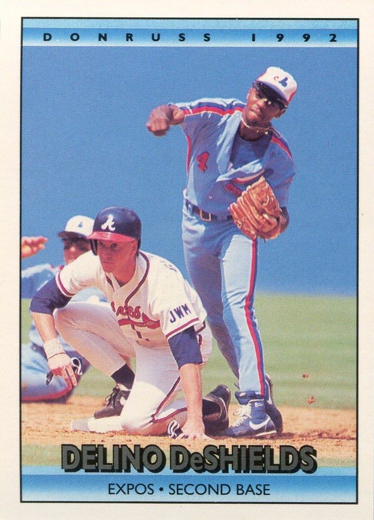 Once a Cub: 1992 Donruss Delino DeShields