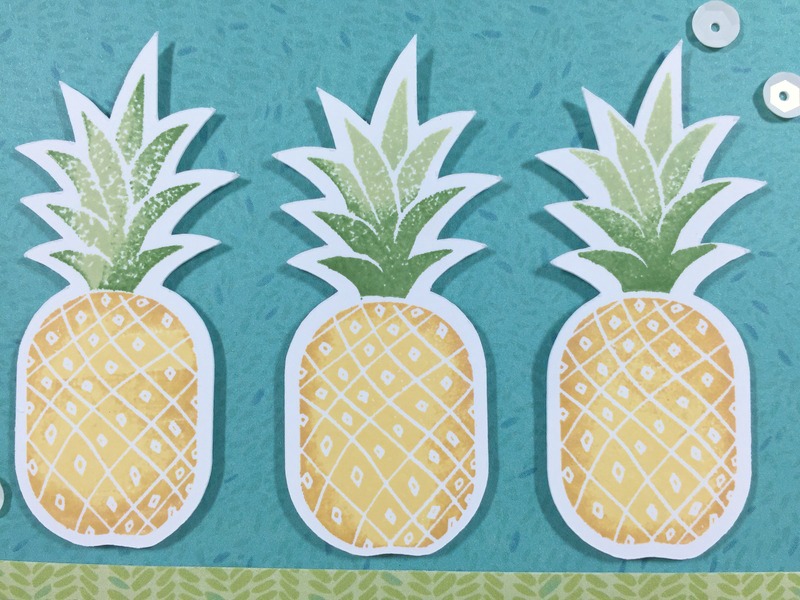 Courtney Lane Designs: Cricut Artistry Mahalo Pineapple card