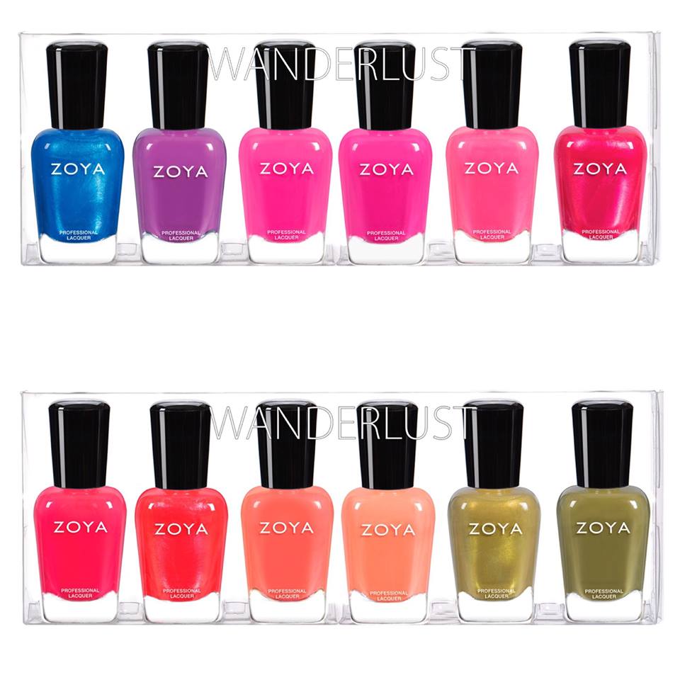 Mecapp: Zoya - Wanderlust Collection: Cora ed Esty Nail Polish review