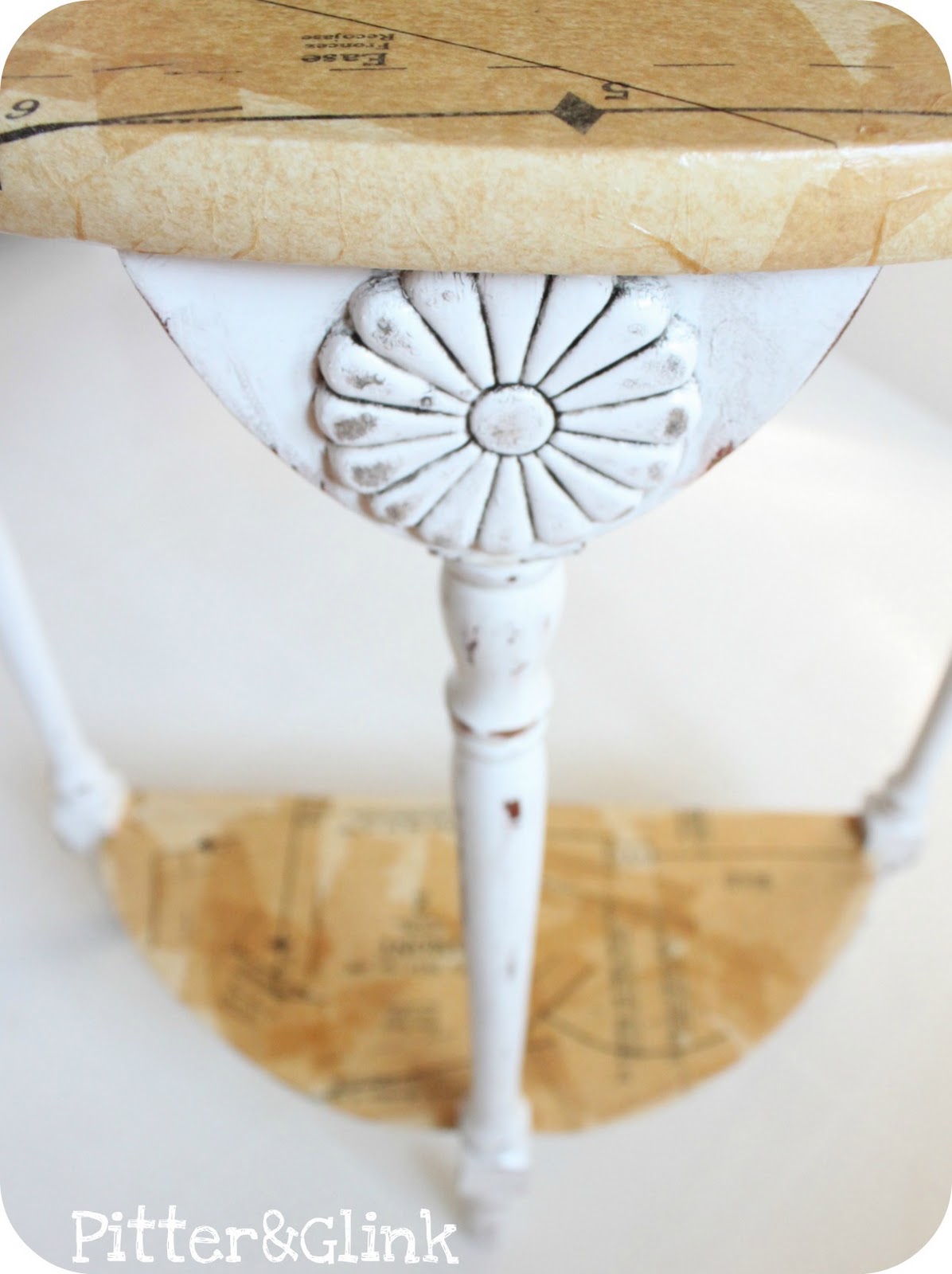 PitterAndGlink: {Sewing Pattern Side Table}