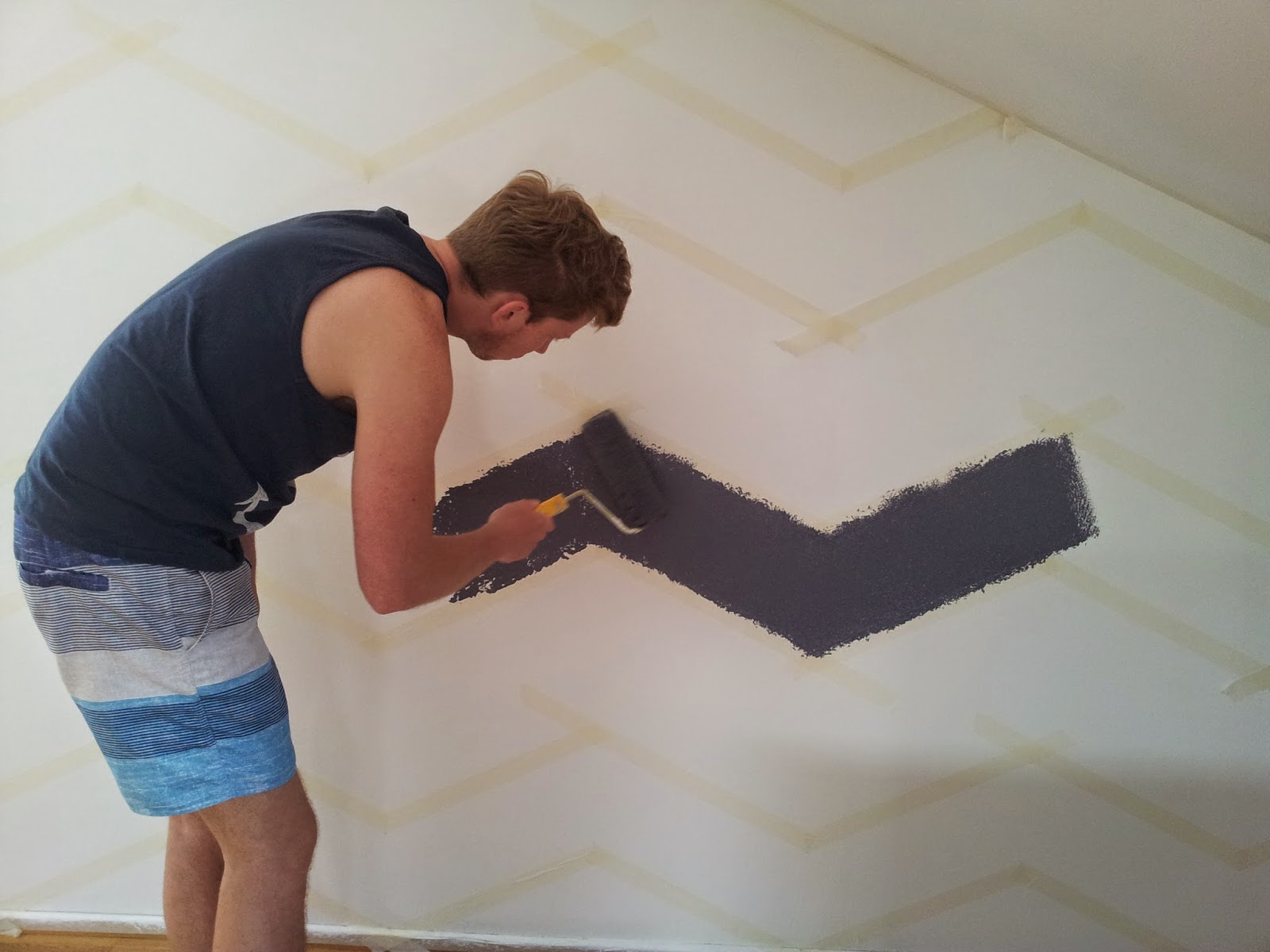 kodu: köögi ja suure toa sein