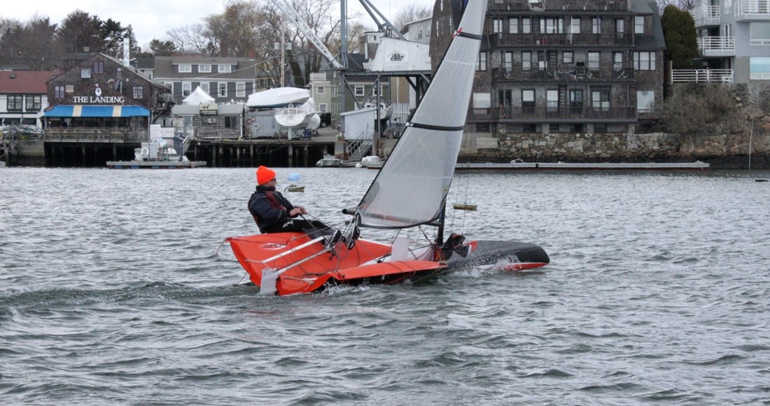 The dramatic lines of the mxNext ~ Terraferma Sailors