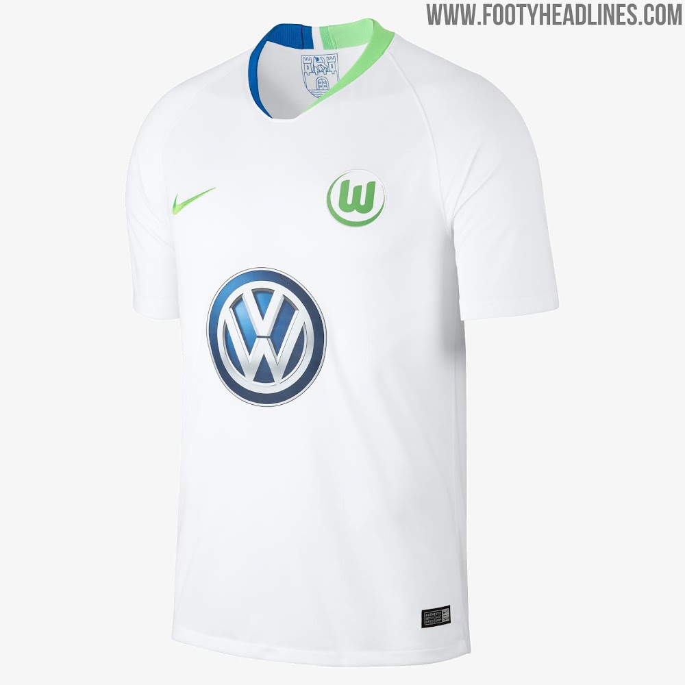 Nike Wolfsburg 18-19 Home & Away Kits Released - Footy Headlines