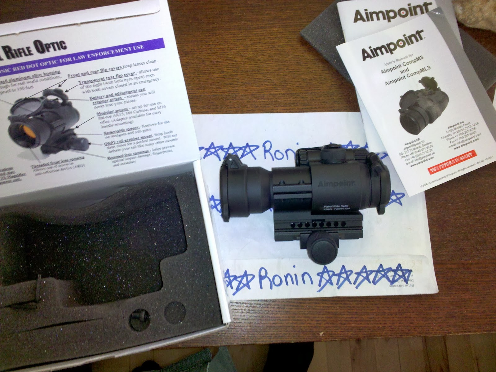 Ronin Tactical's New Site: Aimpoint PRO (Patrol Rifle Optic)