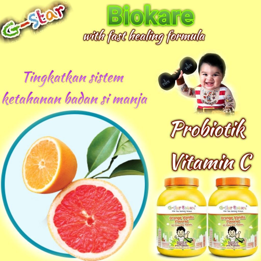 G-STAR BIOKARE Tambah Imuniti Anak Anda: G STAR BIOKARE - Vitamin ...