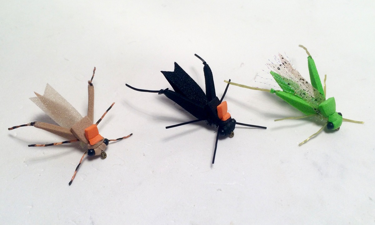 The Fiberglass Manifesto: American Made Flies - Chase's ICU Cricket