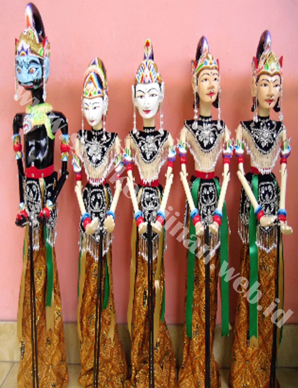 Wayang Pandawa Lima | Jual Kerajinan Wayang