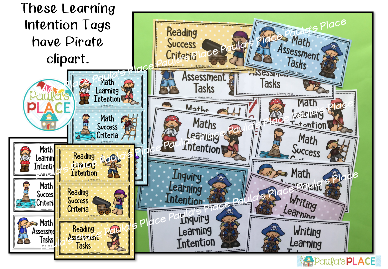 Paula's Place Teaching Resources: Learning Intentions