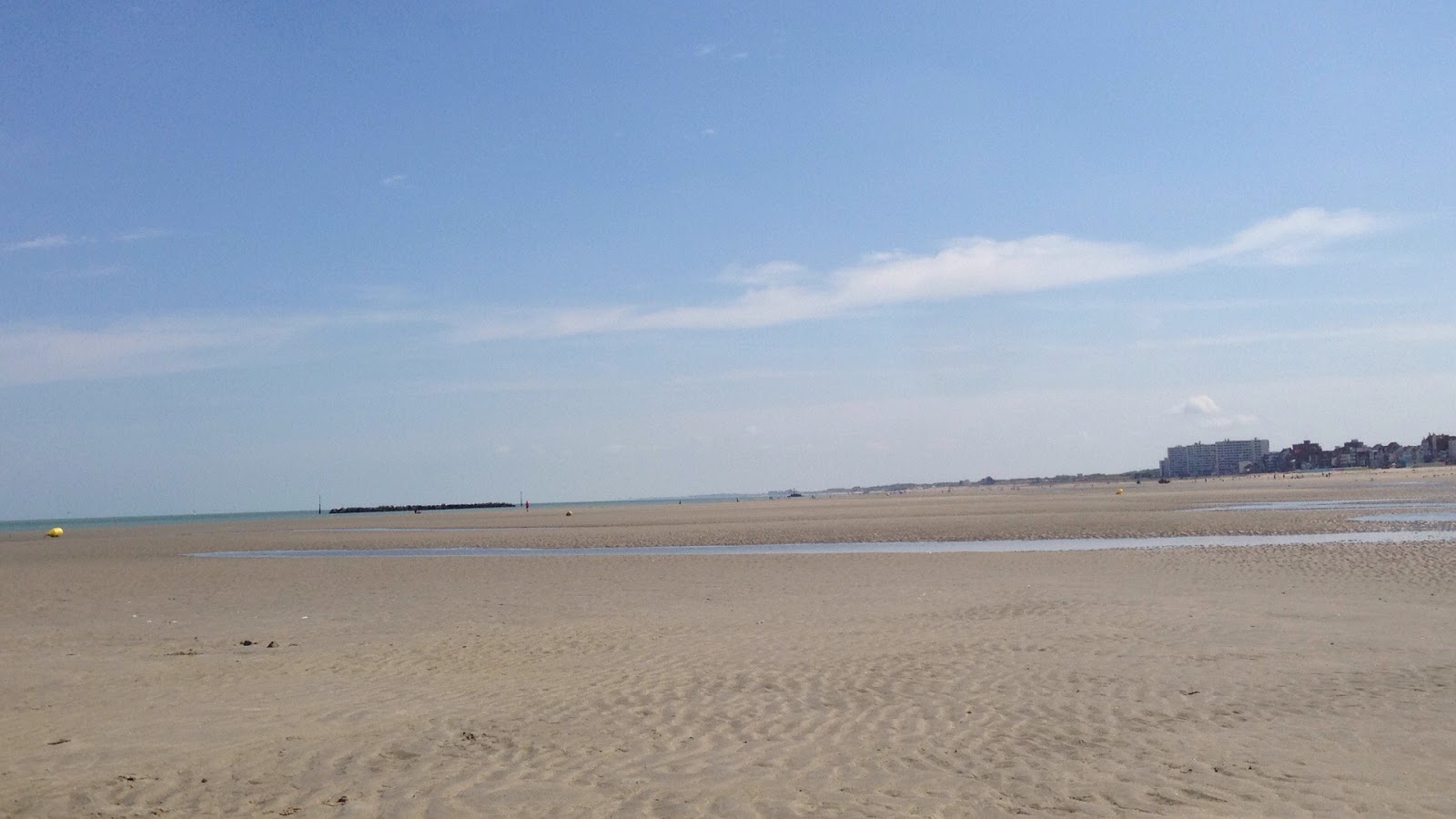 Gezellig verwaaid in Duinkerke