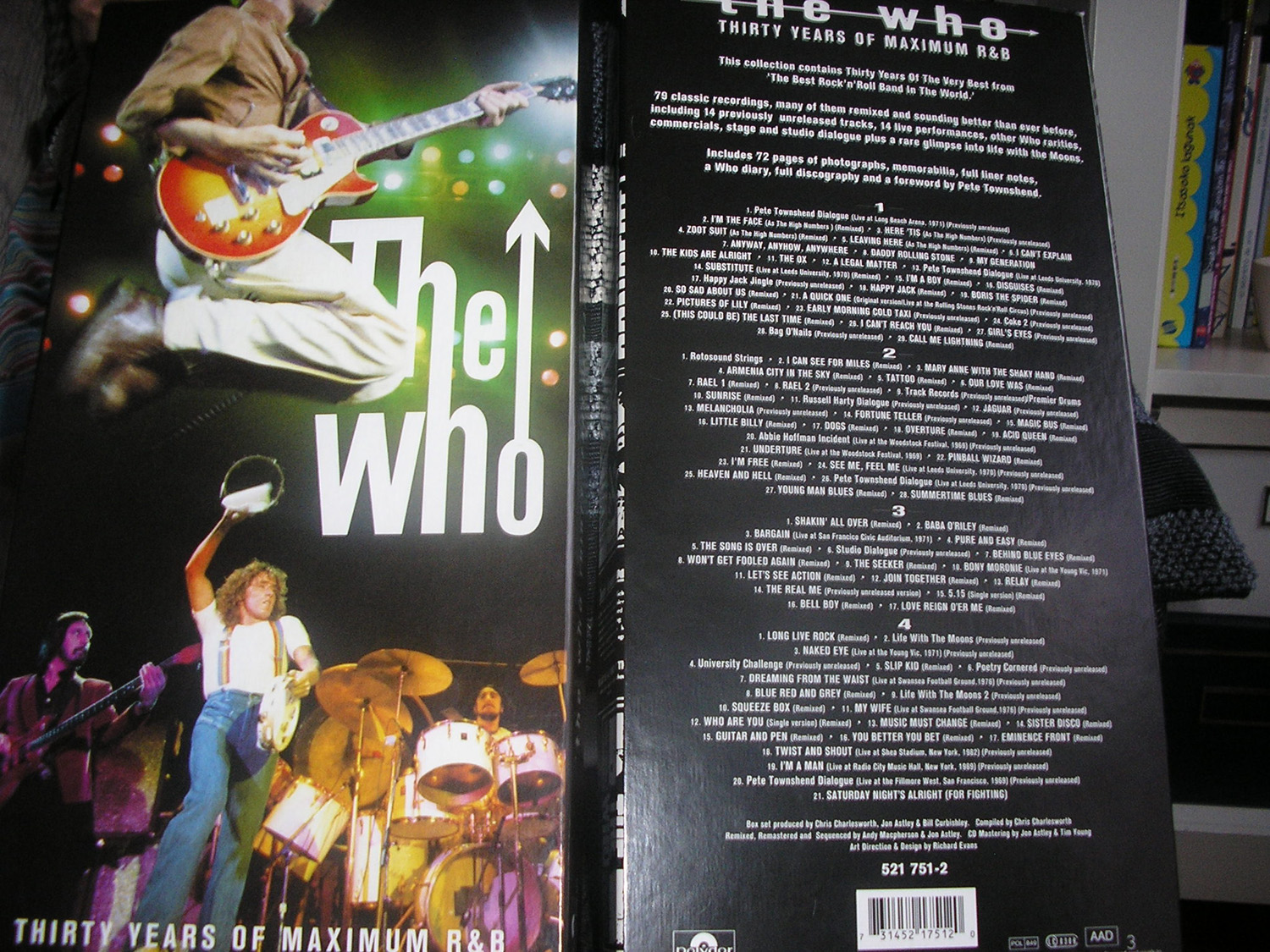 The last Dj´s refugee: The Who. Thirty years of Maximum R&B Box set