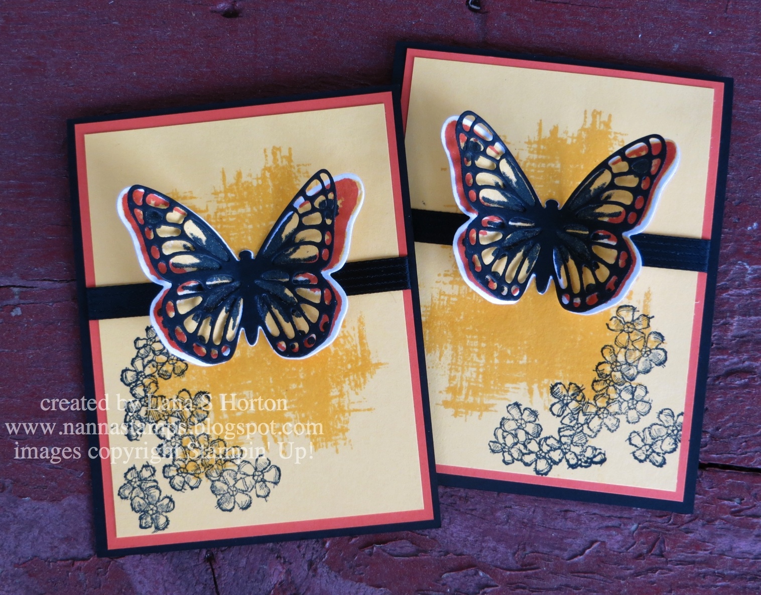 Stamping with Nanna: For the Love of Monarch Butterflies