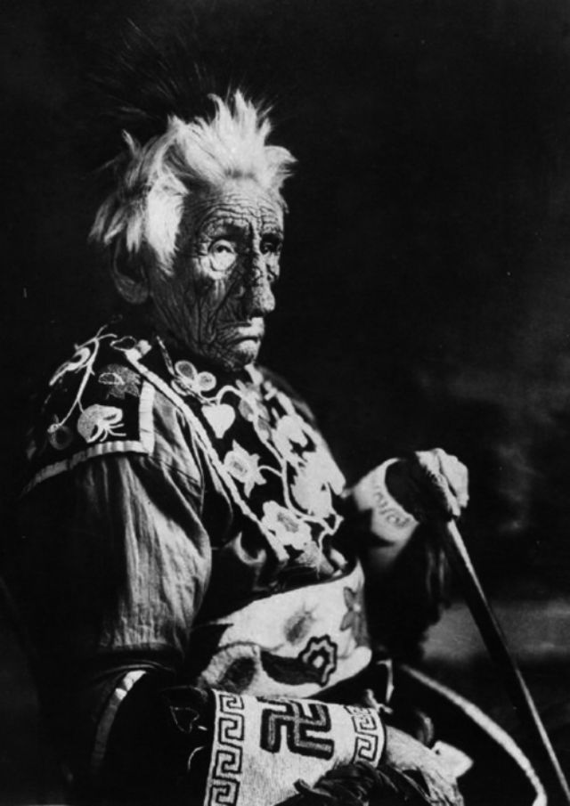 10 Portraits of White Wolf aka Chief John Smith, the Oldest Native ...