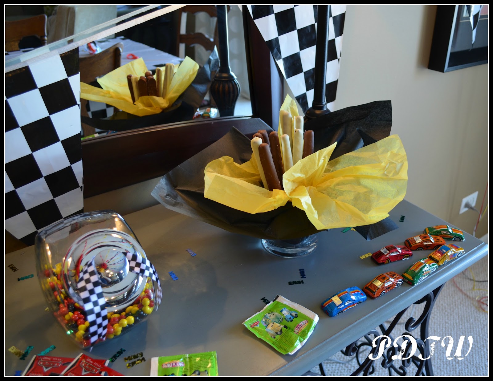 Pampered Daughter Thrifty Wife: Evan's 2nd Birthday Party - Cars 2 Theme
