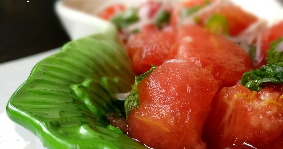 Recipe - Spicy Watermelon Salad