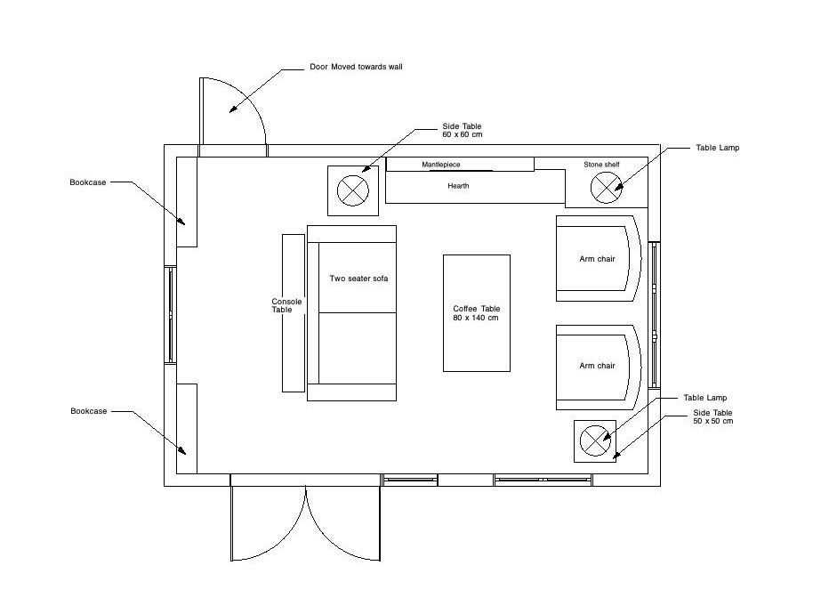 Country Connections: Drawing Room Floor Plan Options
