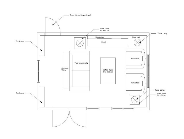 Country Connections: Drawing Room Floor Plan Options