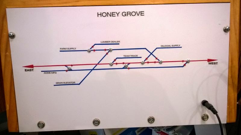 Texas & Pacific - Bonham Division in N Scale: Control Panel