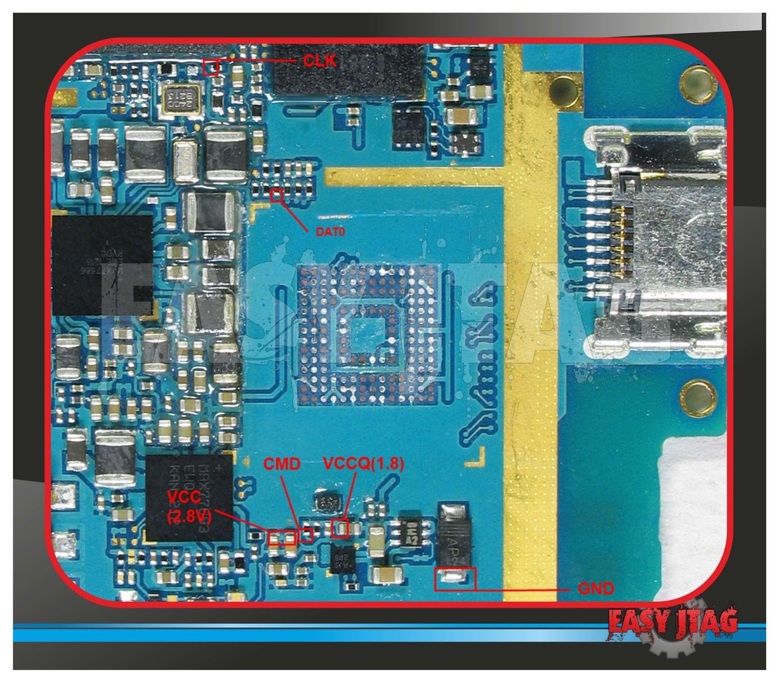 Isp Pinout Samsung Z1