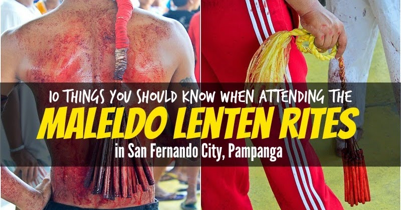 10 Things You Should Know When Attending The Maleldo Lenten Rites in ...