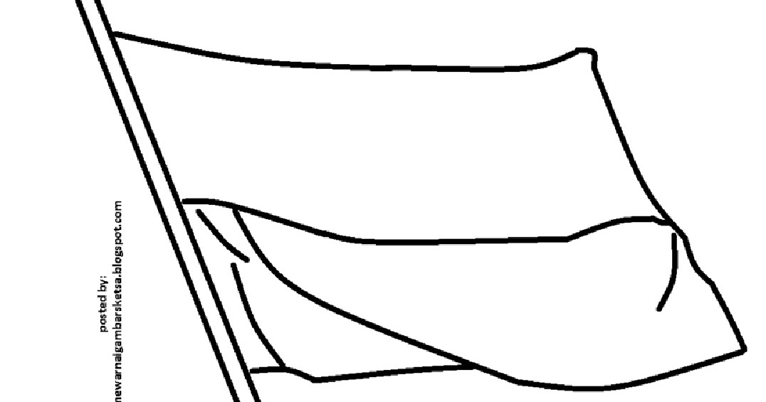 Koleksi Spesial 48+ Gambar Mewarnai Anak Pegang Bendera