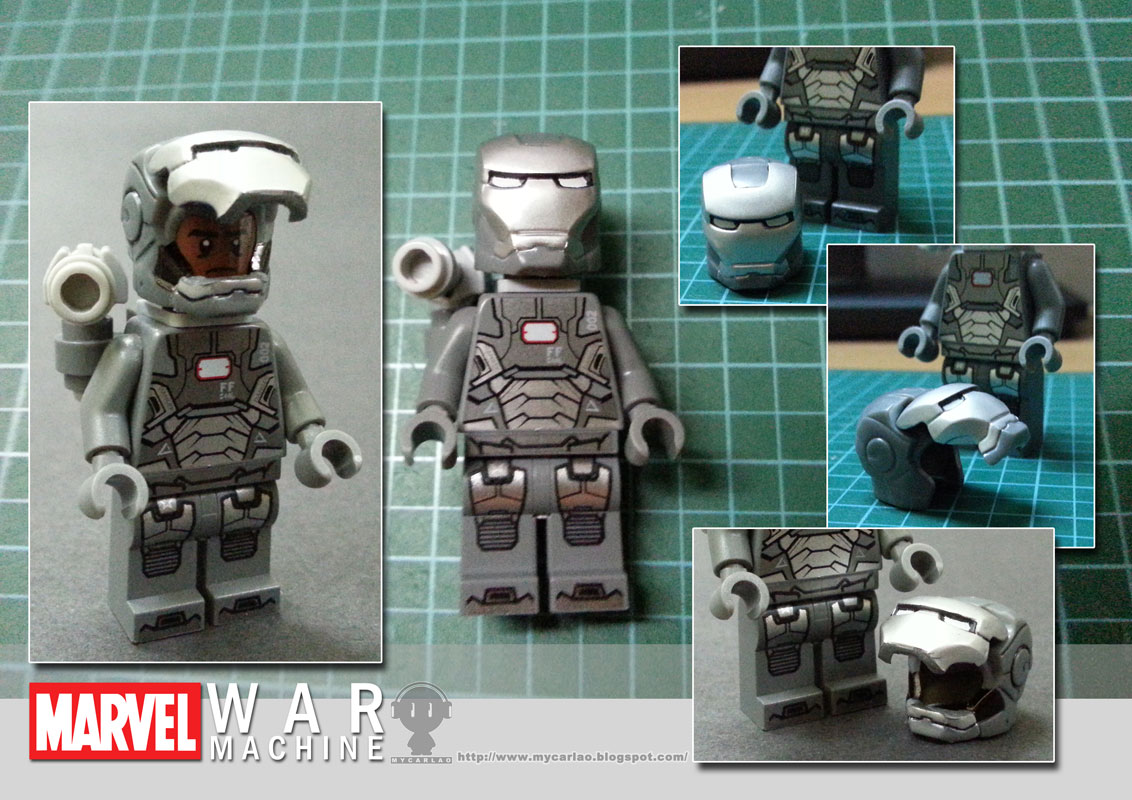 mycarlao - 麦卡捞: Mycarlao - Lego(Ironman and War Machine) review