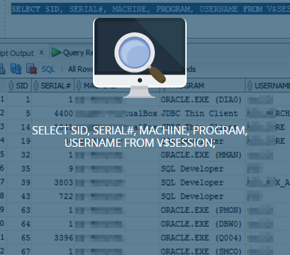 Oracle Query / Kill Sessions
