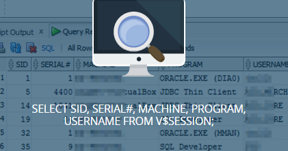 Oracle Query / Kill Sessions