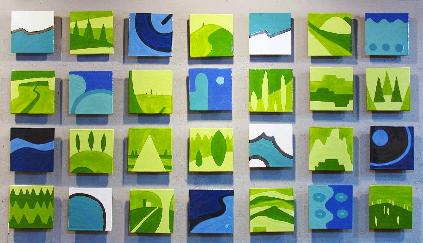 Jason Messinger Art: Large Tile Installations from Jason Messinger