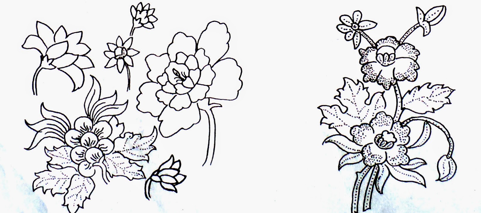 Sketsa Gambar Motif Batik Sederhana - Batik Indonesia Sketsa Gambar Motif Batik Sederhana - Batik Indonesia