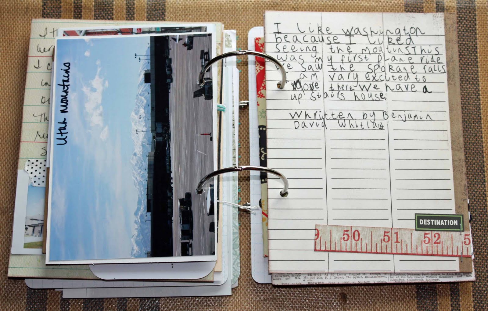 me & my scraps: travel album {after - part 1}