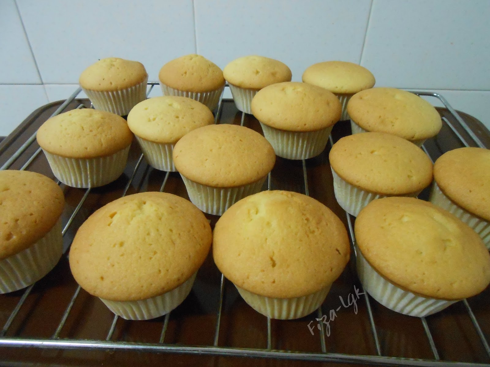 BASIC CUPCAKES | Fiza's Cooking