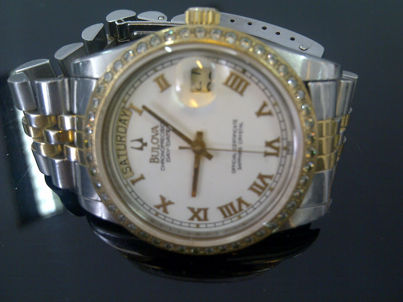 Batavia Jam: BULOVA AUTOMATIC ROLEX STYLE SOLD