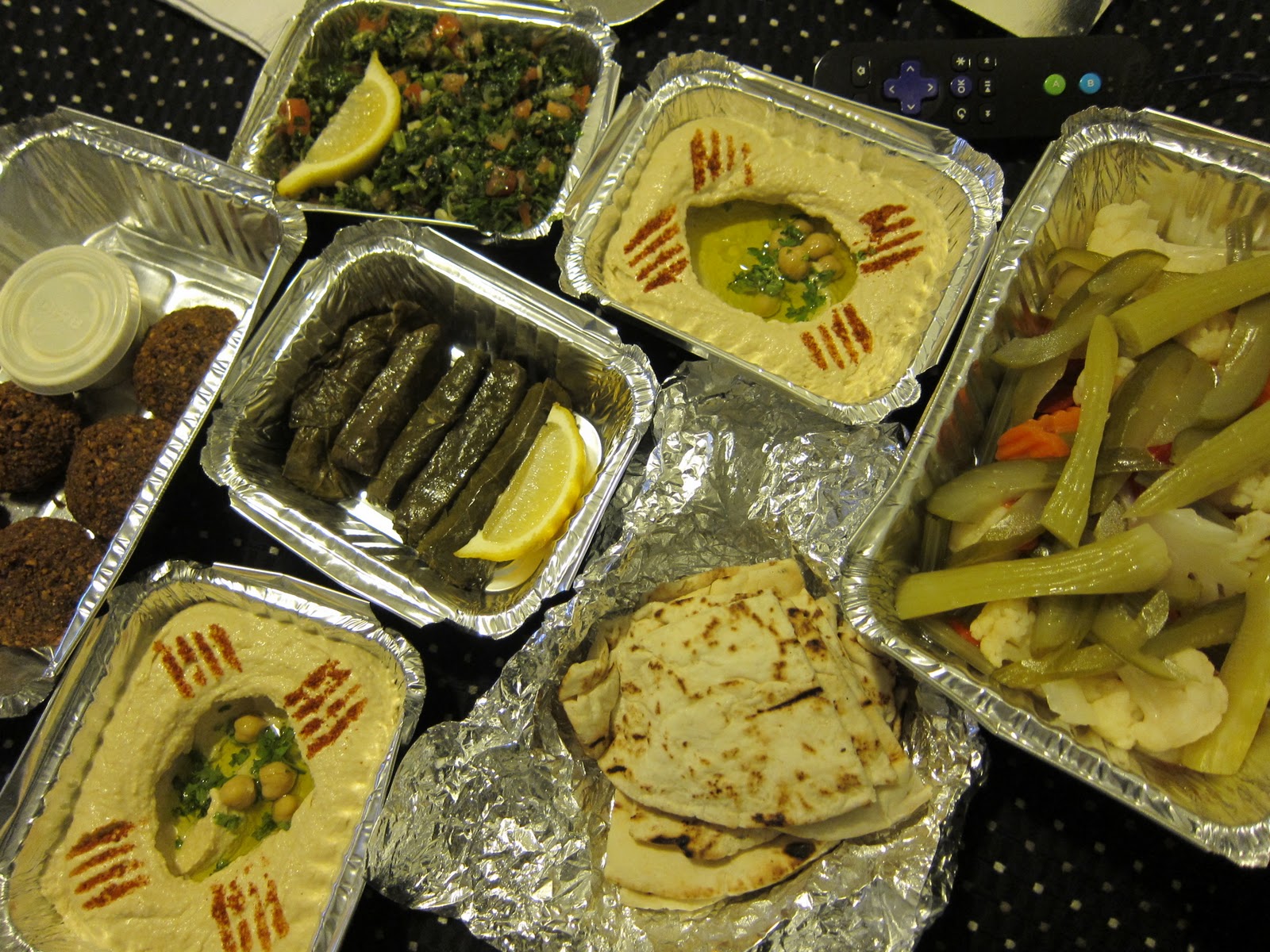 WholeFoodVegan: Happy New Year's Eve! Cold Mezza Feast