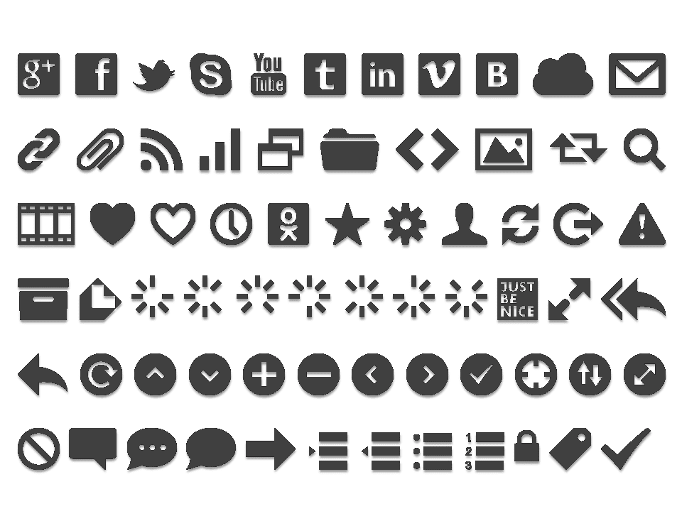 Get Symbols: Web Symbols